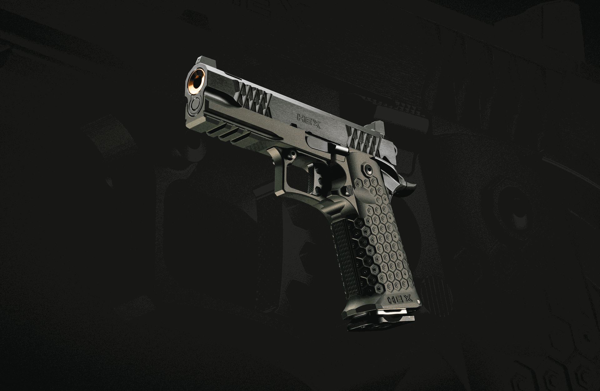 Jacob Grey Firearms | 2011 - AR15 - Double Stack 1911 - Hex